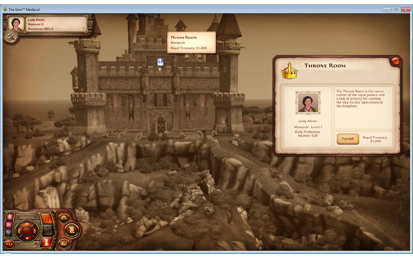 UI Design - The Sims: Medieval by Siddhartha Deb at Coroflot.com