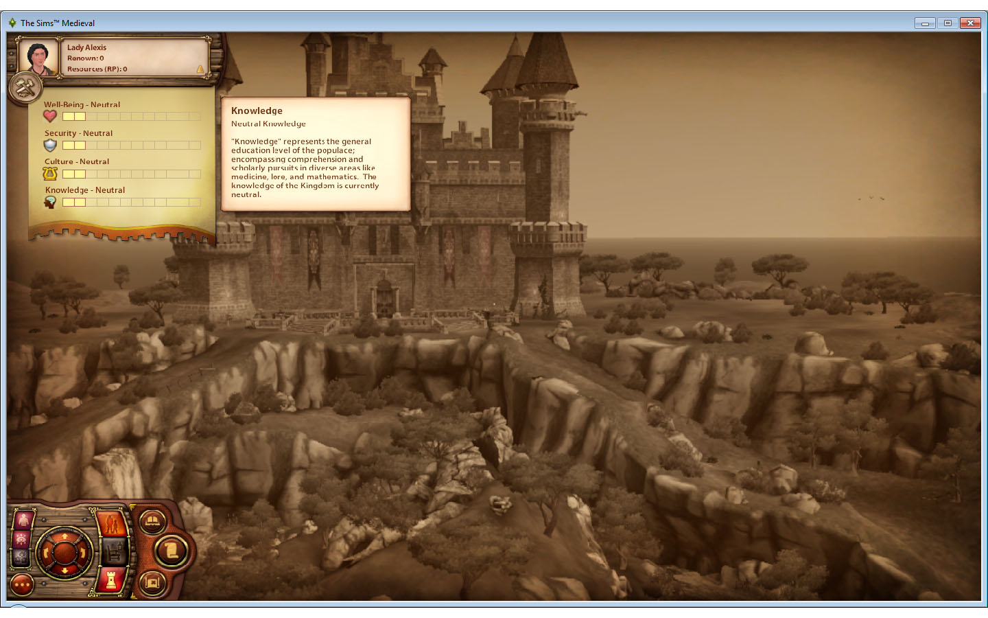 UI Design - The Sims: Medieval by Siddhartha Deb at Coroflot.com