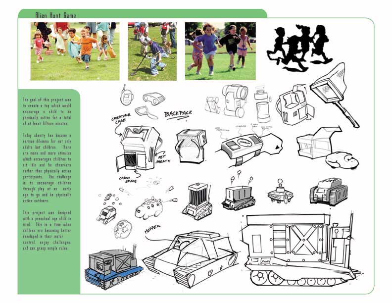 College and Intern work. by John Ficker at Coroflot.com