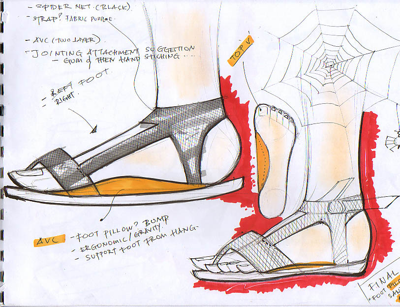 SANDALS DESIGN 2007 by JEBAT DESIGN at Coroflot.com