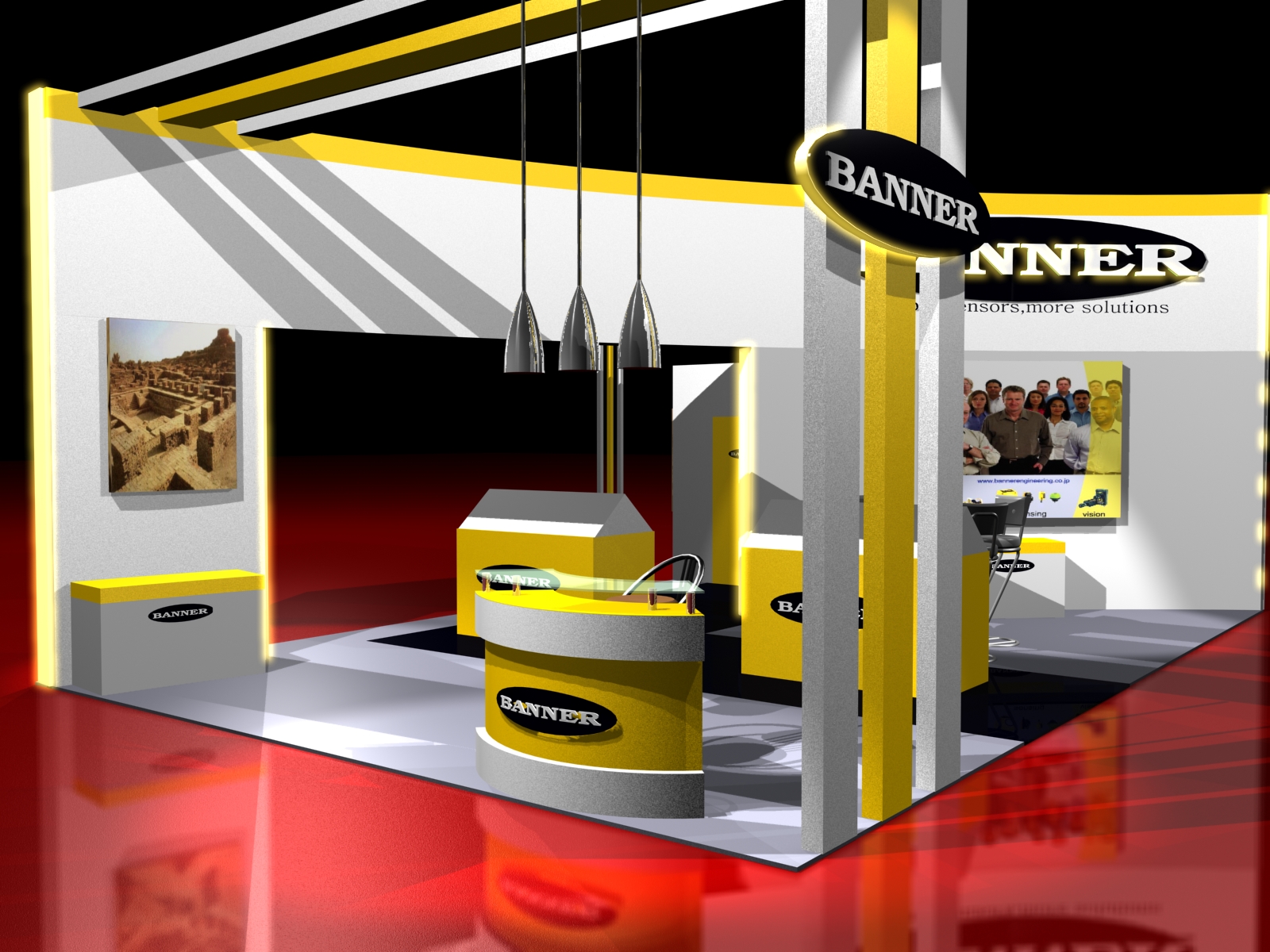 BANNER STALL DESIGN 2007 by atul bane at Coroflot.com