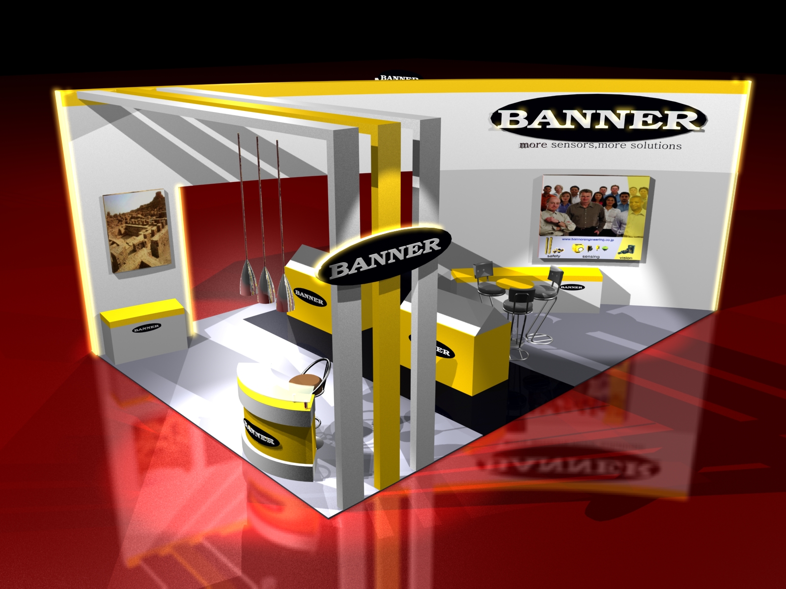 BANNER STALL DESIGN 2007 by atul bane at Coroflot.com