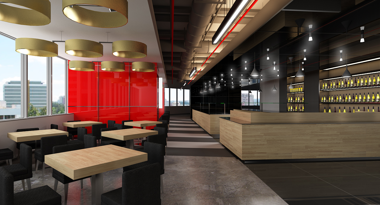 CITIBANK TOWER LOBBY & FOOD HALL by Jeffrey Ibañez at Coroflot.com