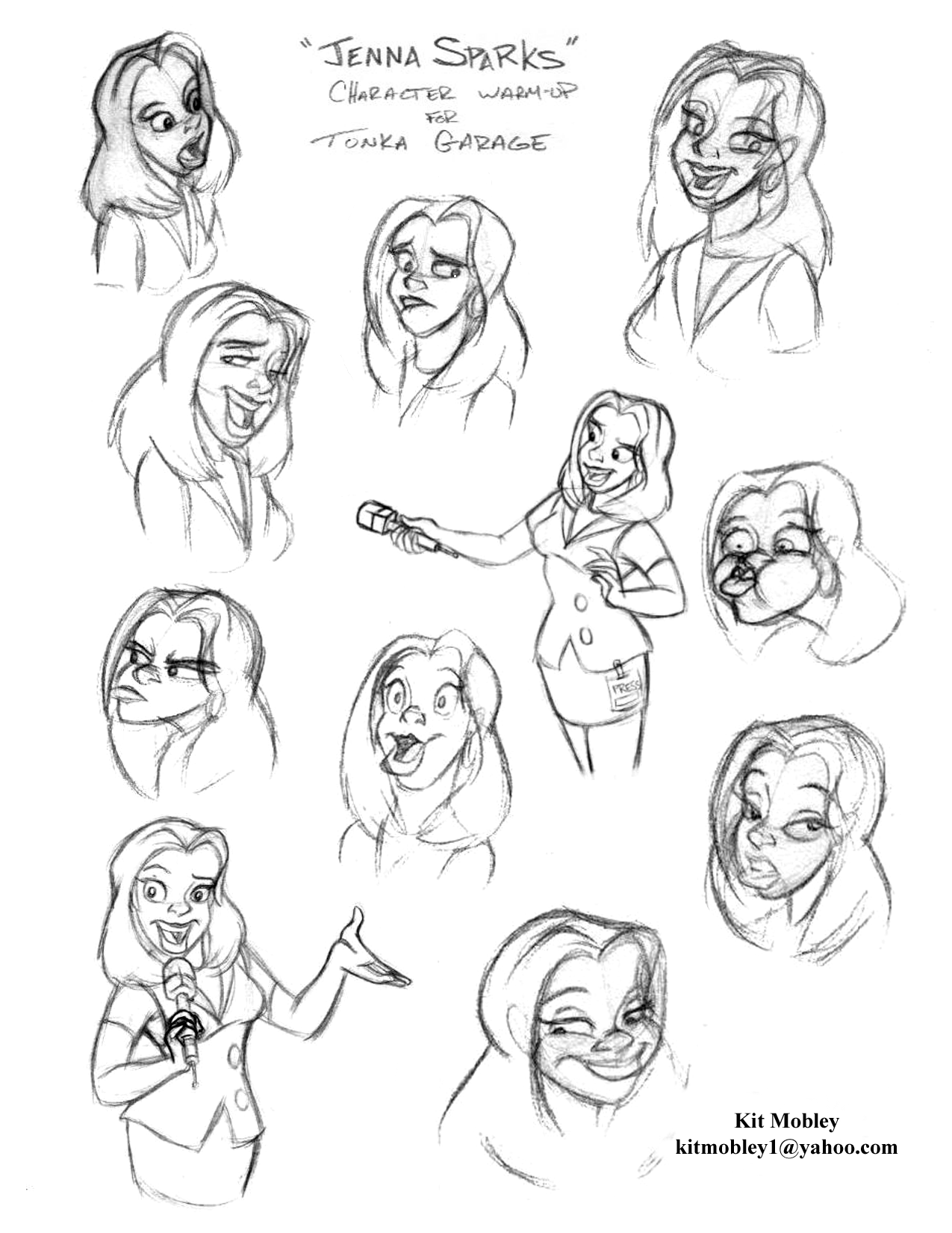 Character Design and Animation by Kit Mobley at Coroflot.com