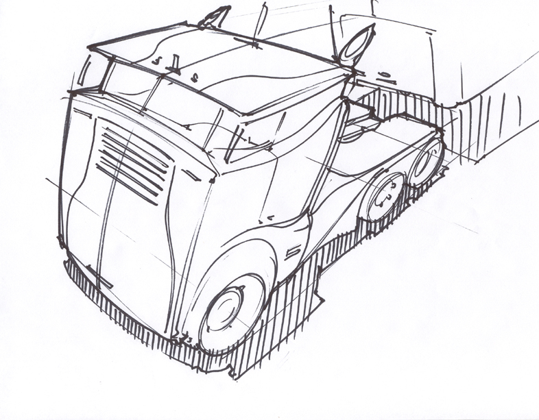 Concept Sketches - Linework - Single concept per page by Jeff Smith at ...