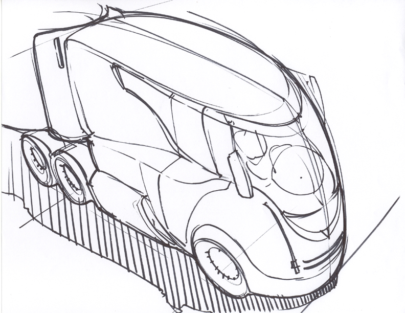 Concept Sketches - Linework - Single concept per page by Jeff Smith at ...