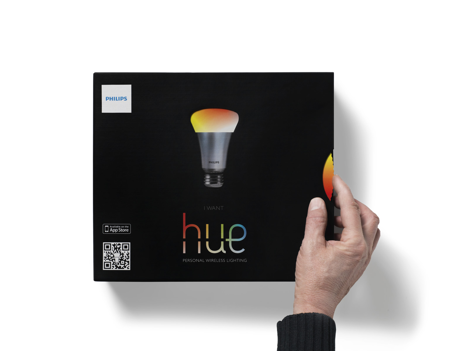 Philips Hue packaging by Robin Hoenderdos at Coroflot.com