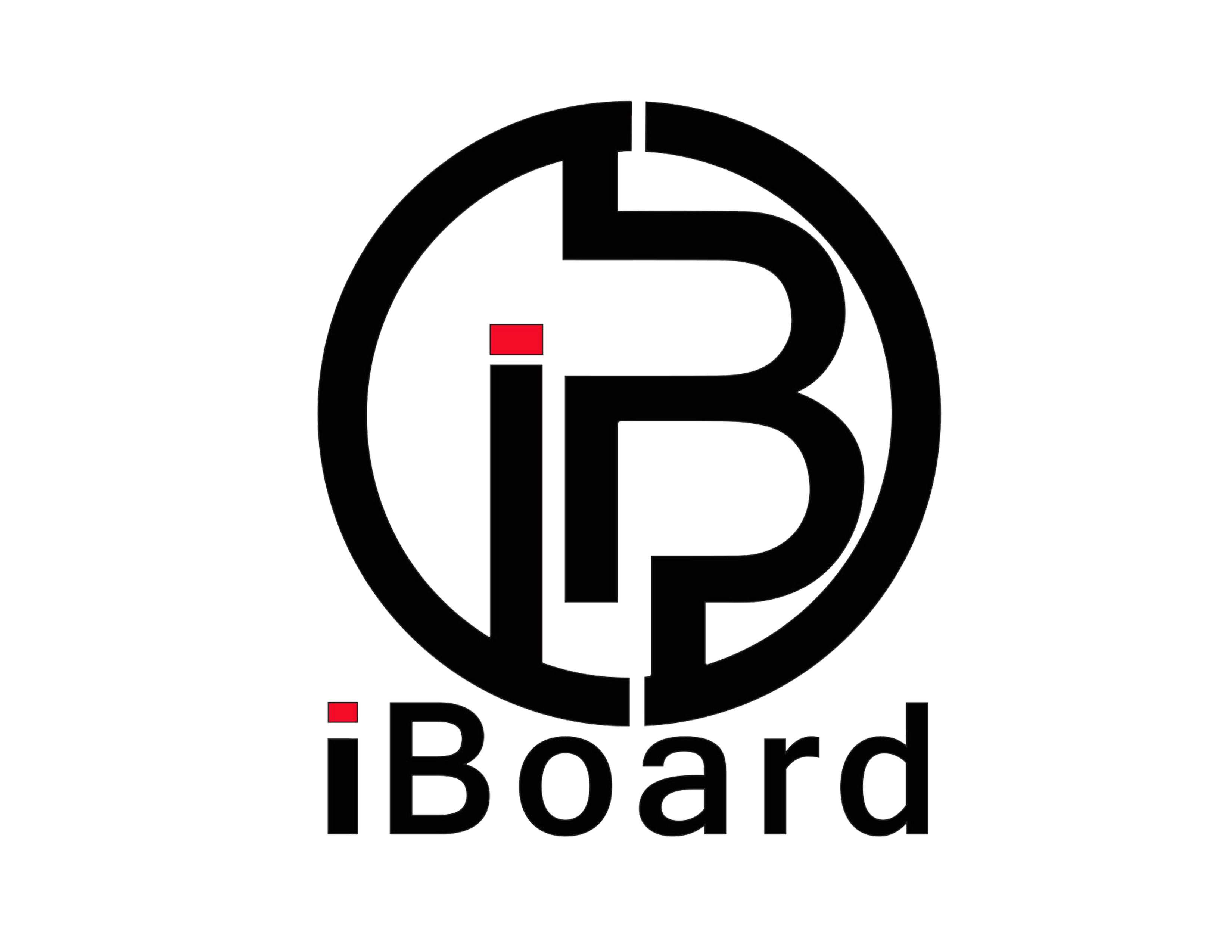 iBoard logo by Jean-Claude K. Kabongo at Coroflot.com