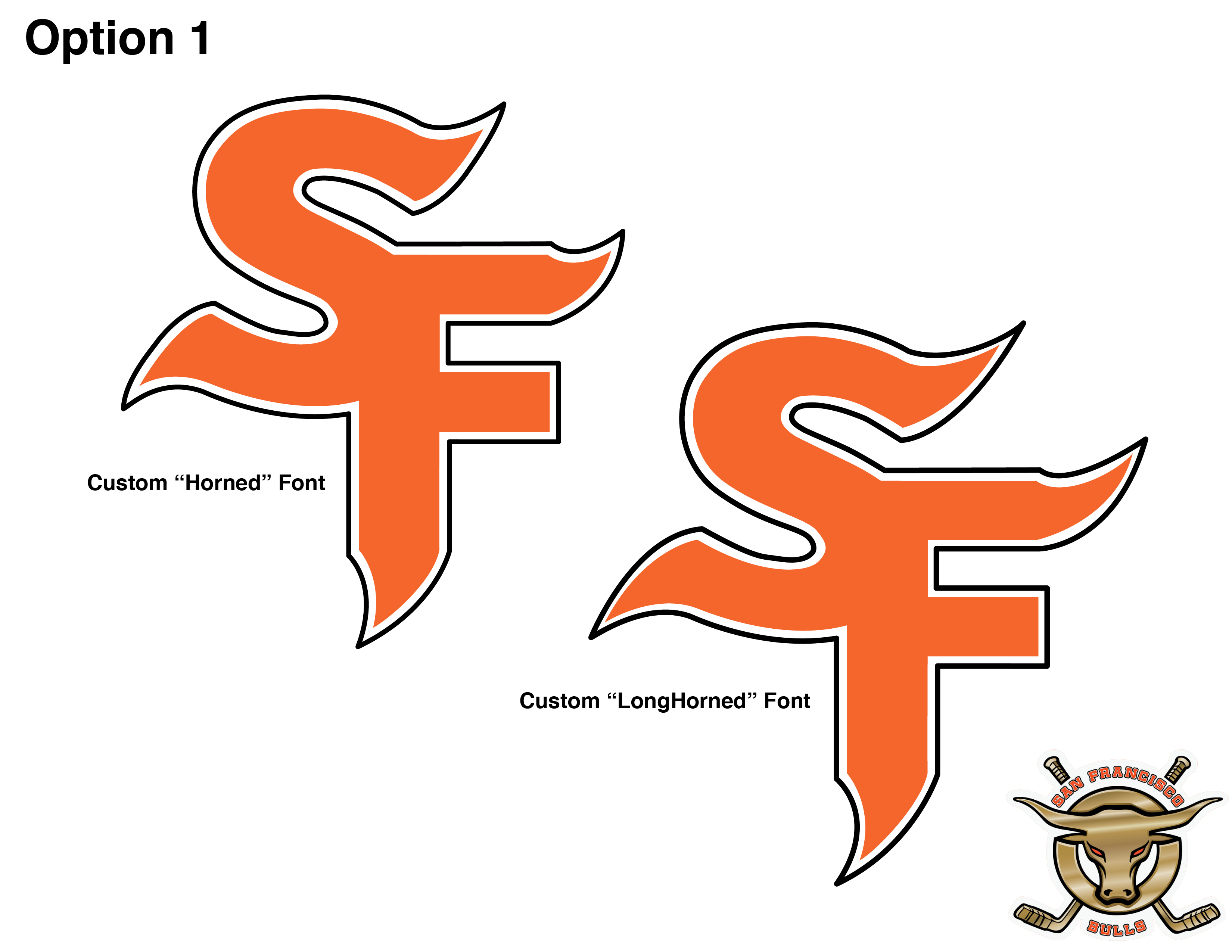 San Francisco Bulls Secondary Logo Concept by Gareth Webb at Coroflot.com