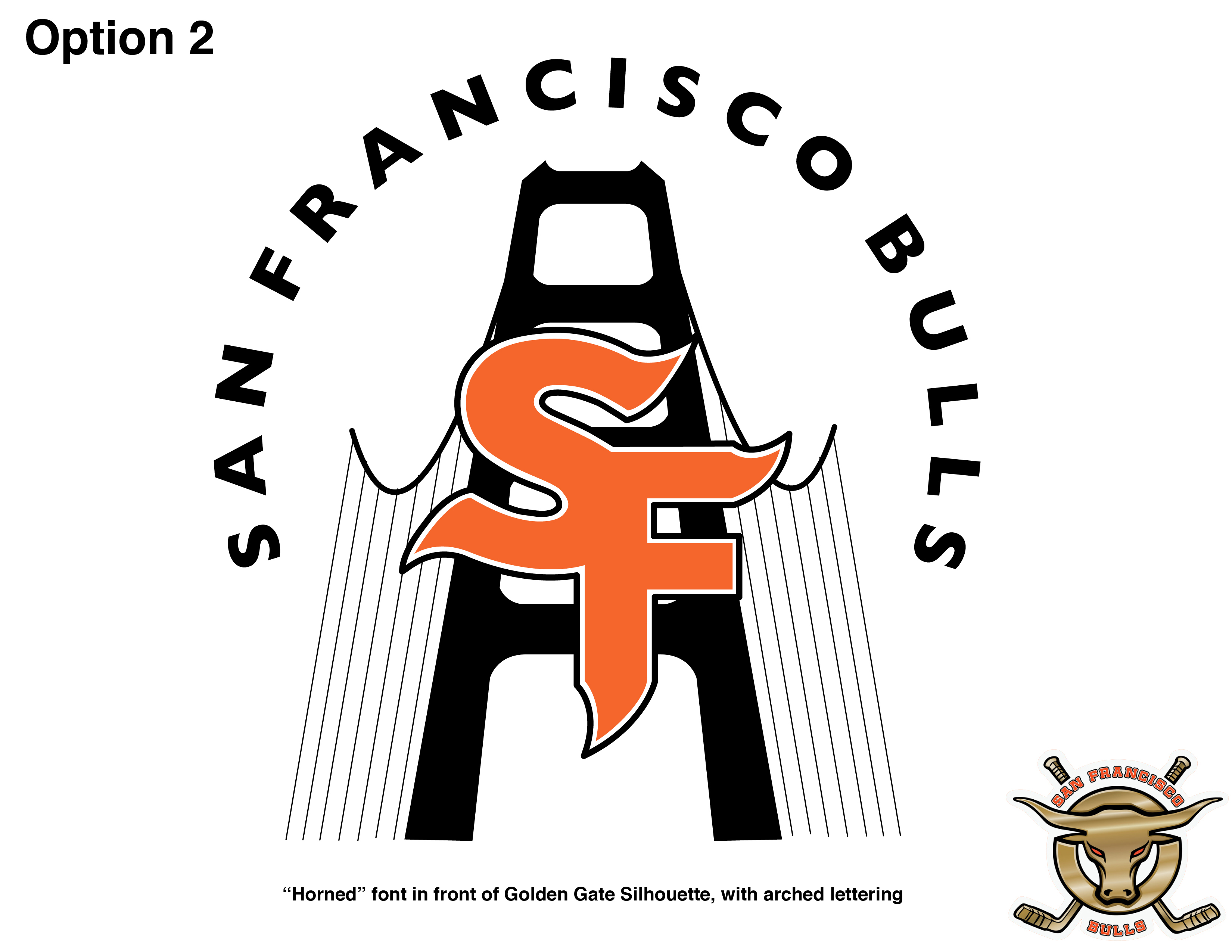 San Francisco Bulls Secondary Logo Concept by Gareth Webb at Coroflot.com