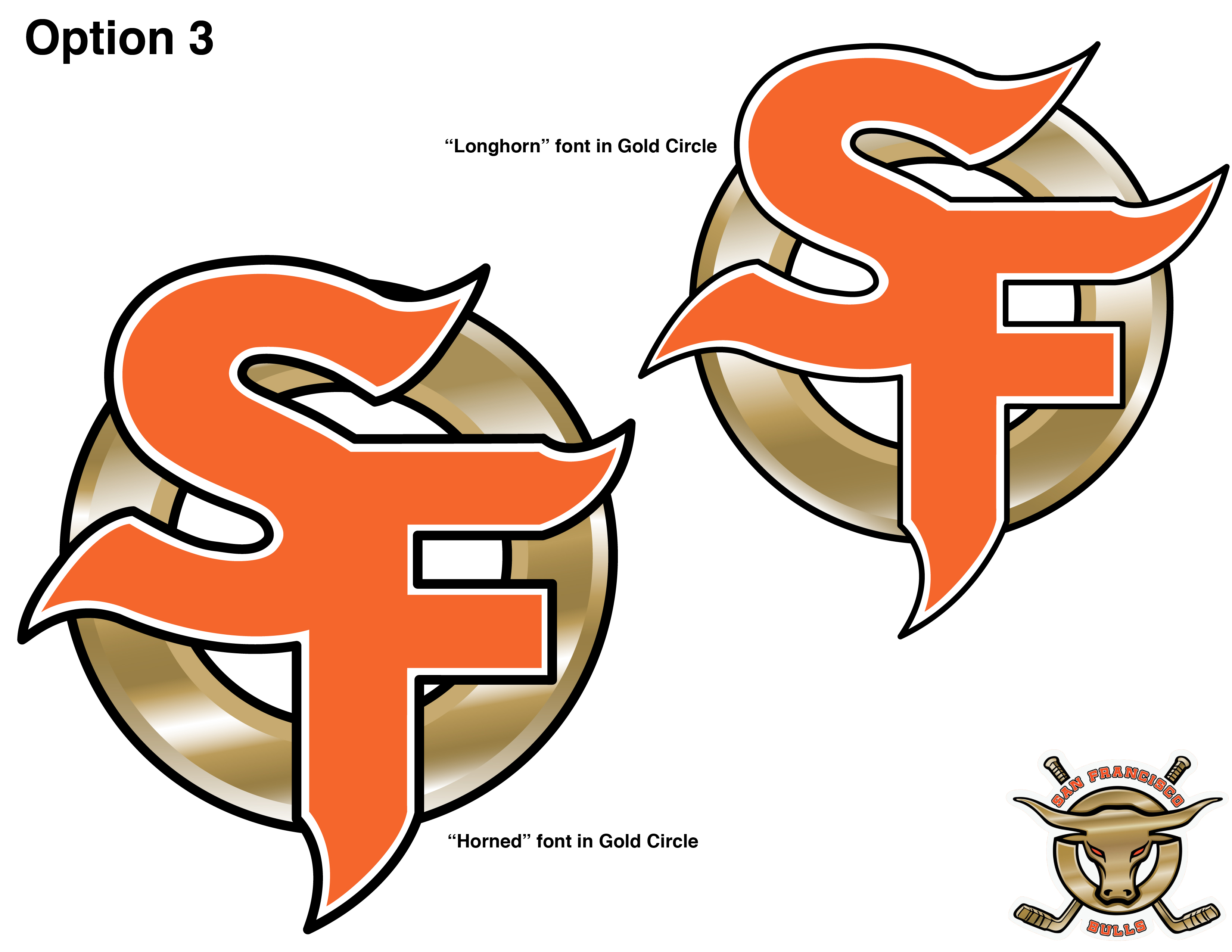 San Francisco Bulls Secondary Logo Concept by Gareth Webb at Coroflot.com