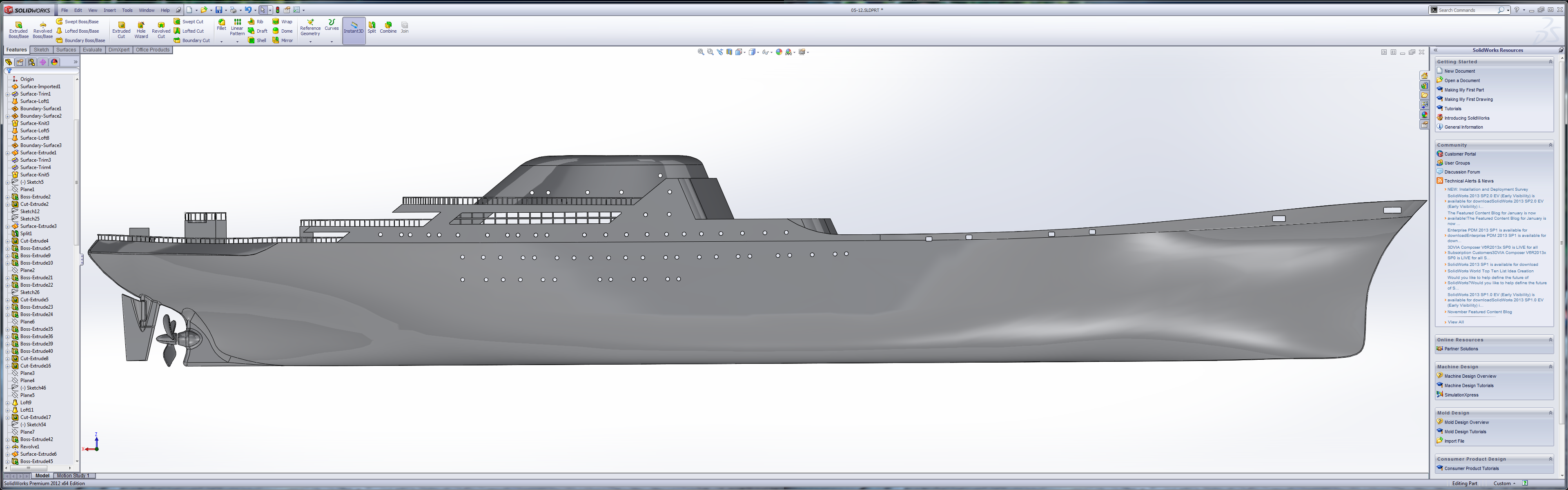 NS Savannah Model Project - The World's First Commercial Nuclear Ship ...