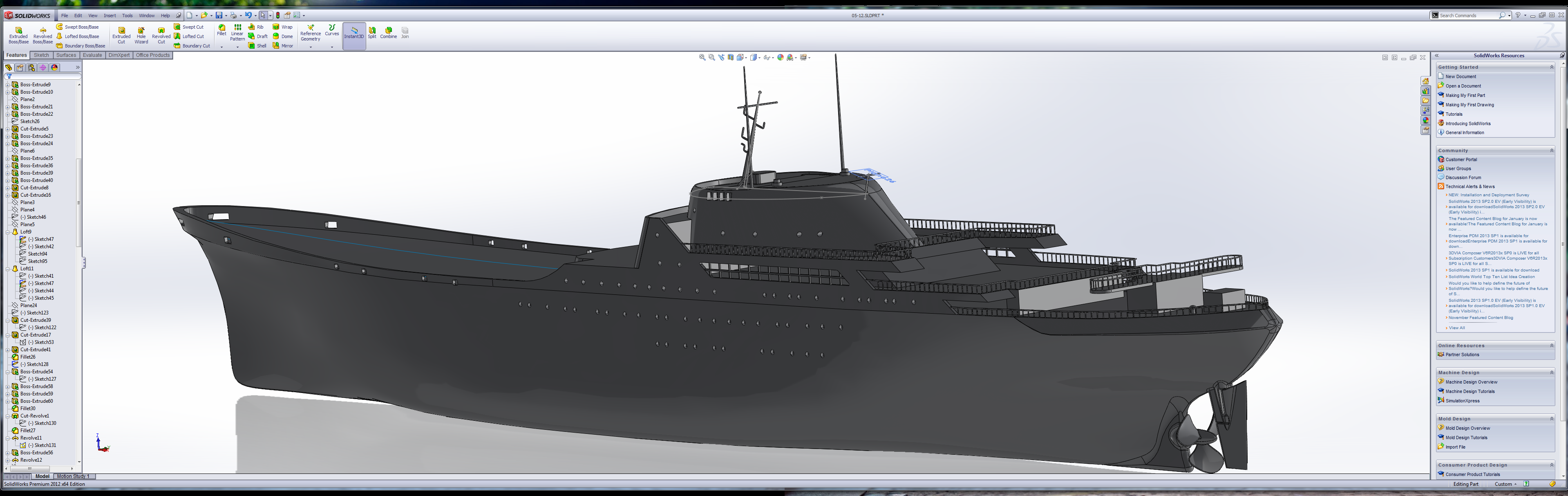 NS Savannah Model Project - The World's First Commercial Nuclear Ship ...
