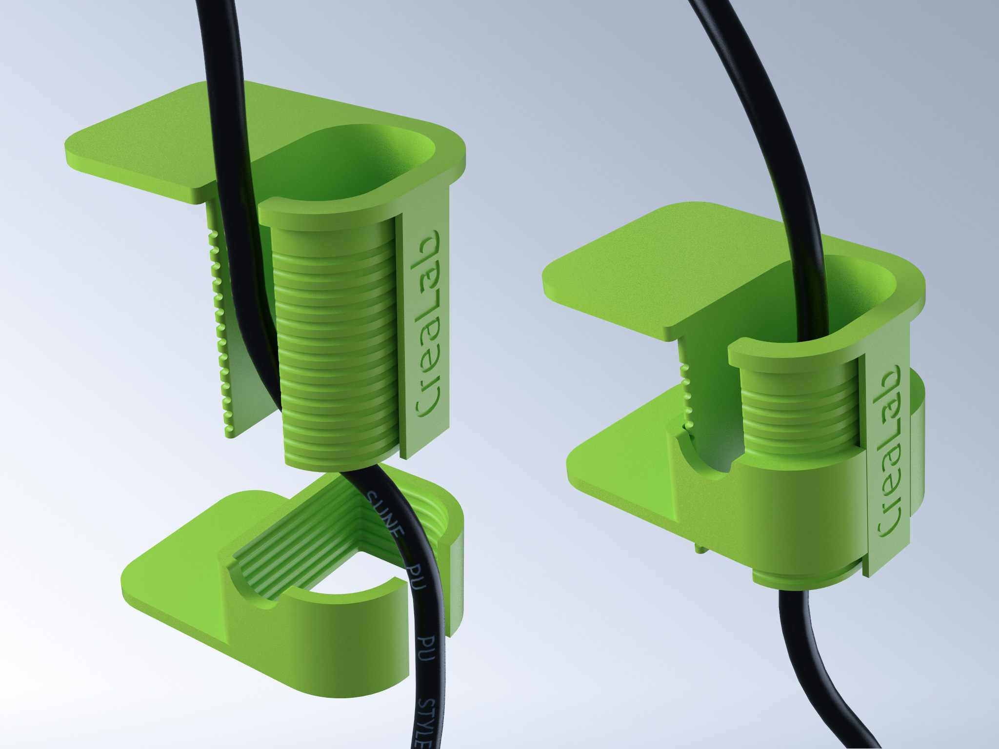 3D Printed - CABLE CLIP by Helder L Santos at Coroflot.com