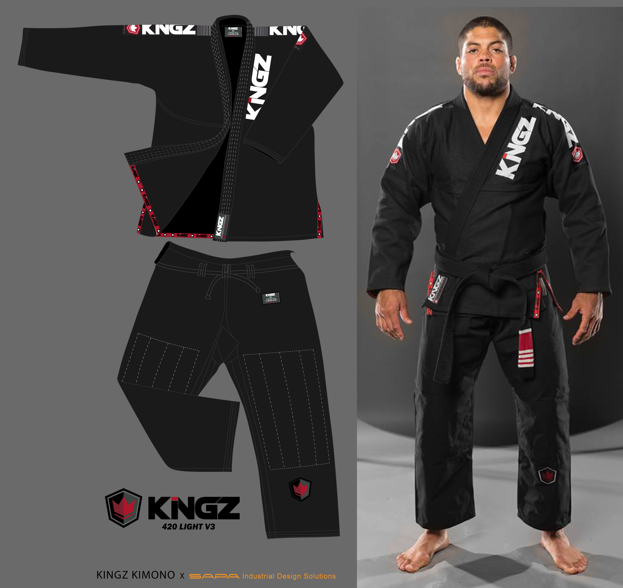 KINGZ Kimonos V3 Line by Sanjeev Paul at Coroflot.com
