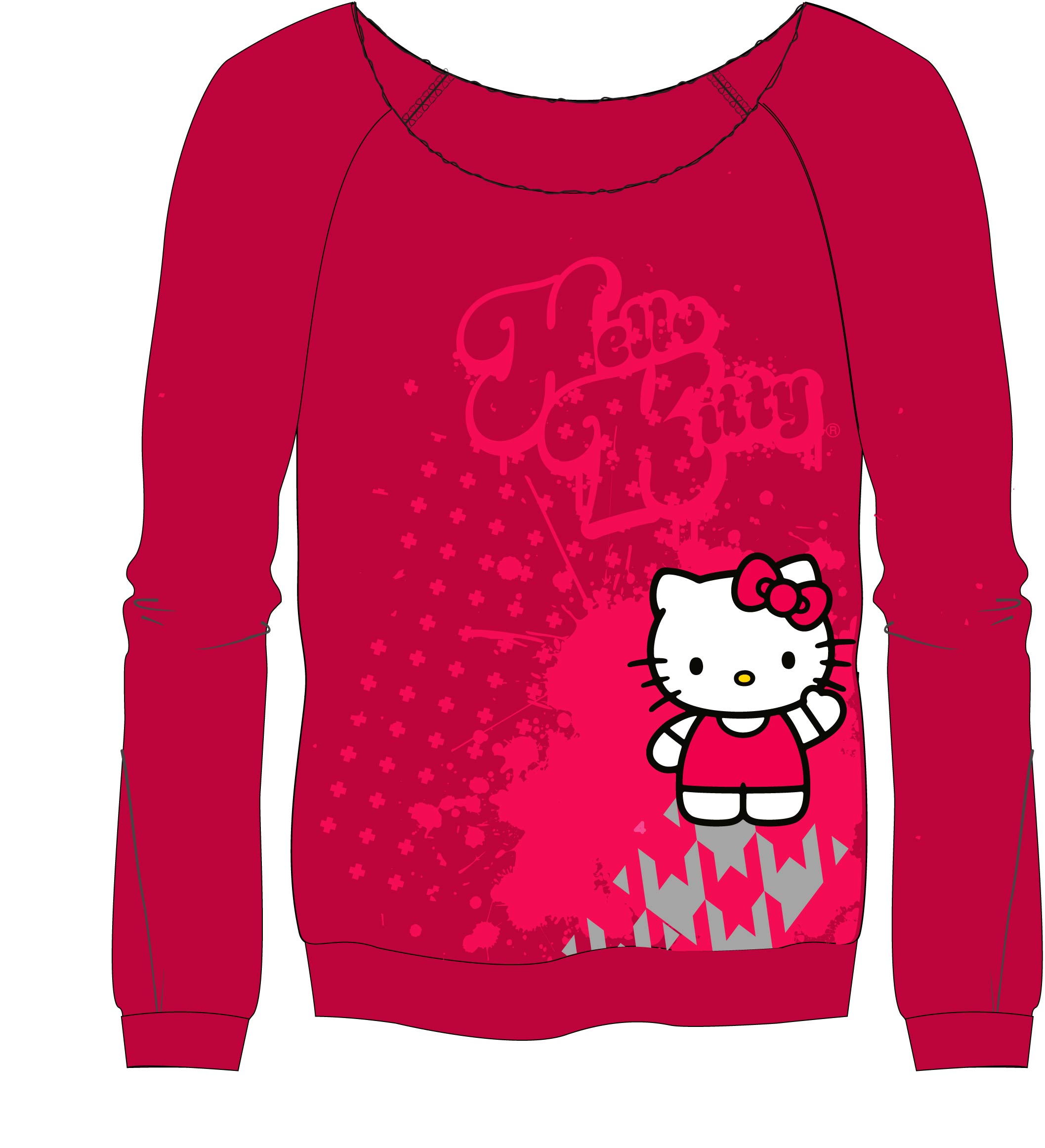Licensed T-shirts design for hello kitty by Ronak Kordestani at ...