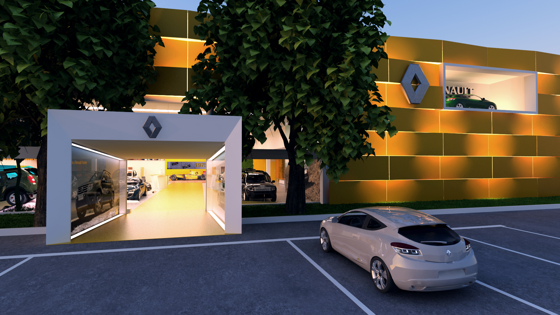 Concessionária Renault by Henrique Xavier at Coroflot.com