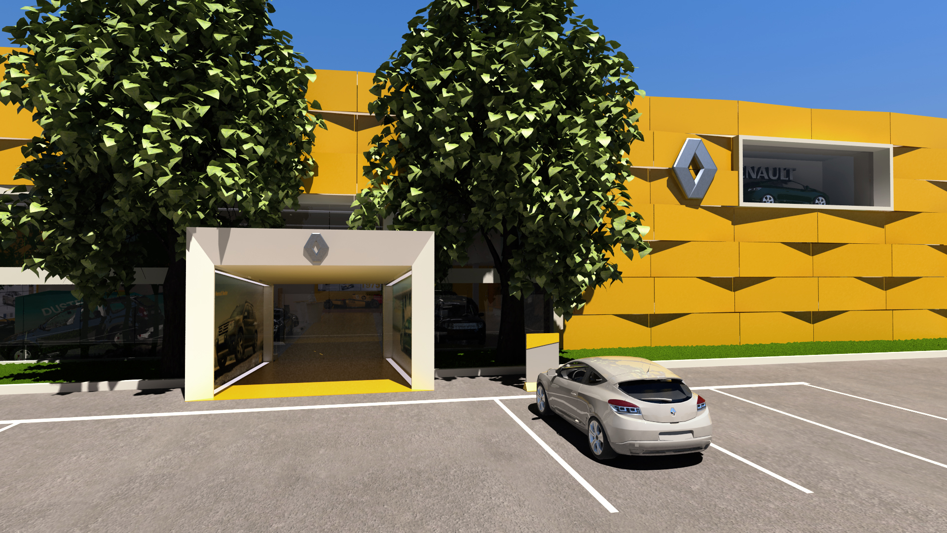 Concessionária Renault by Henrique Xavier at Coroflot.com