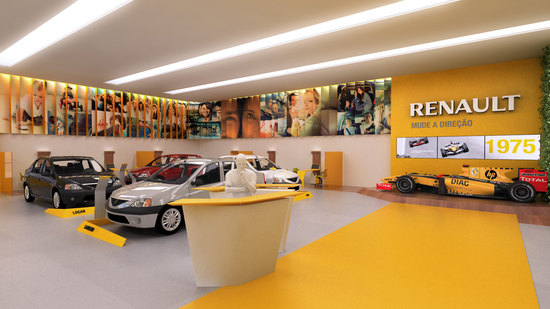 Concessionária Renault by Henrique Xavier at Coroflot.com