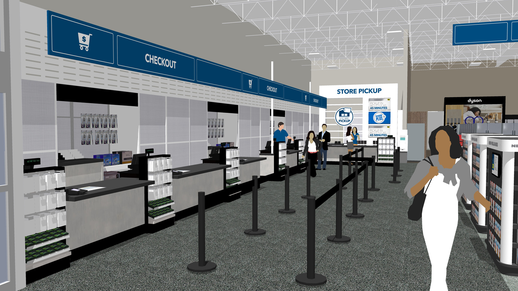 Best Buy Connected Store by Luis Vargas at Coroflot.com