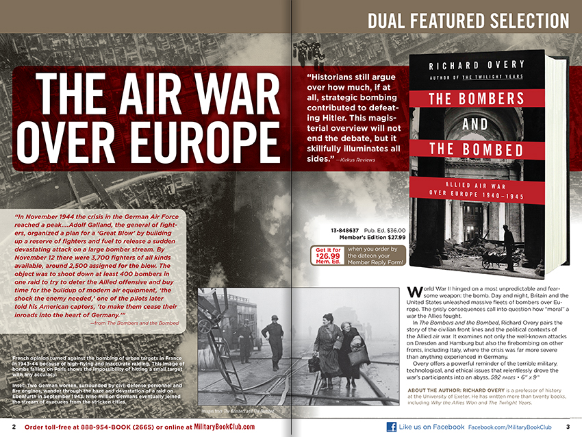 Military Book Club redesign by Andy Ruggirello at Coroflot.com