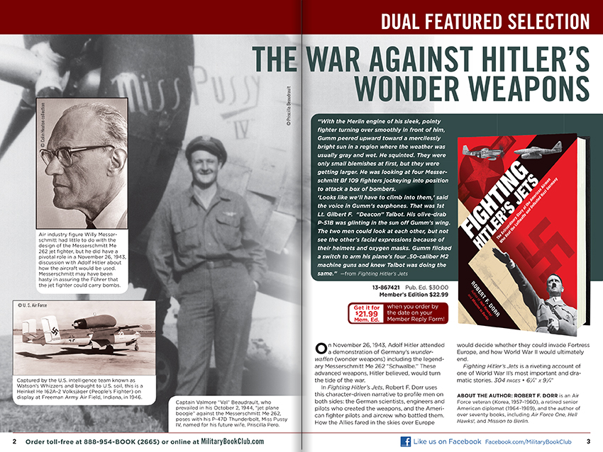 Military Book Club redesign by Andy Ruggirello at Coroflot.com