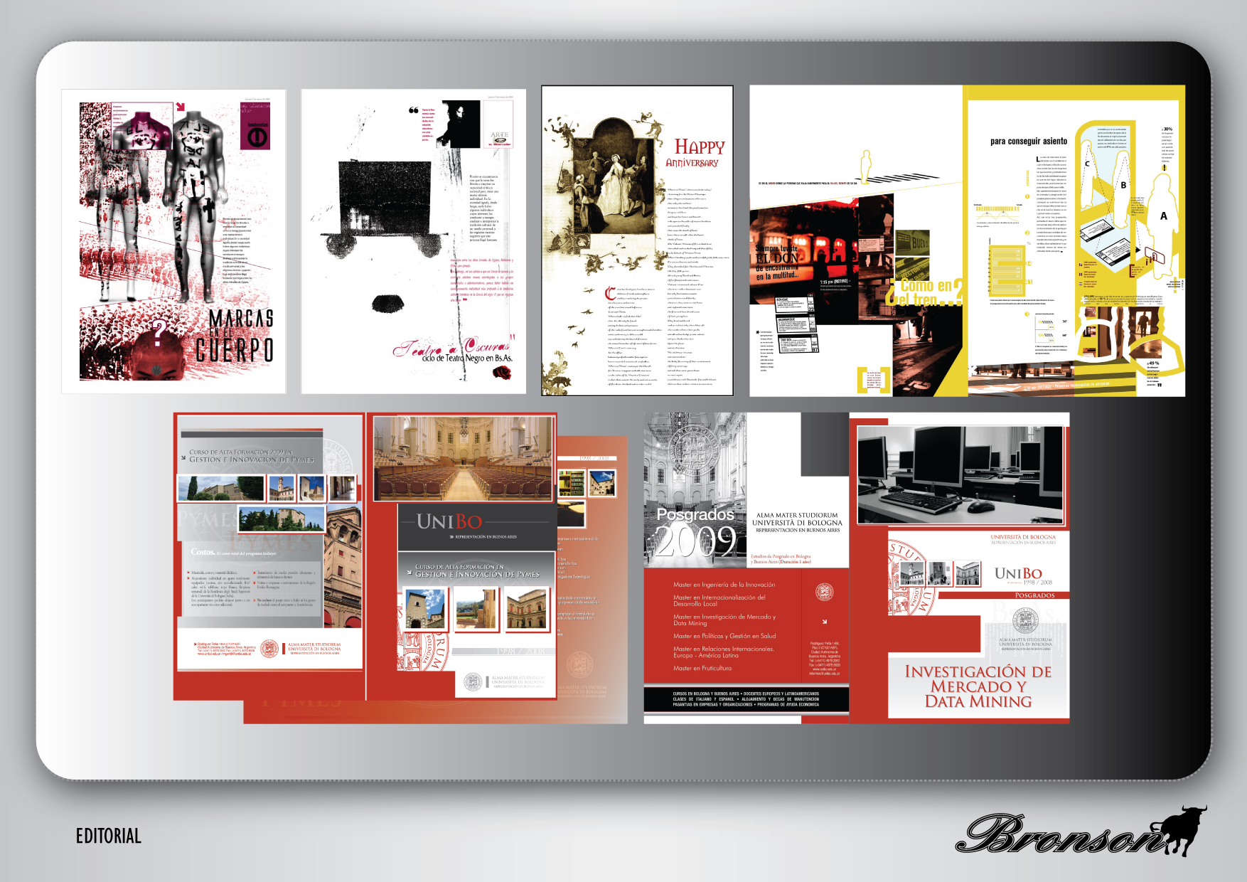 General Graphic Design Samples by Graphic Designer - Bronson Branding ...