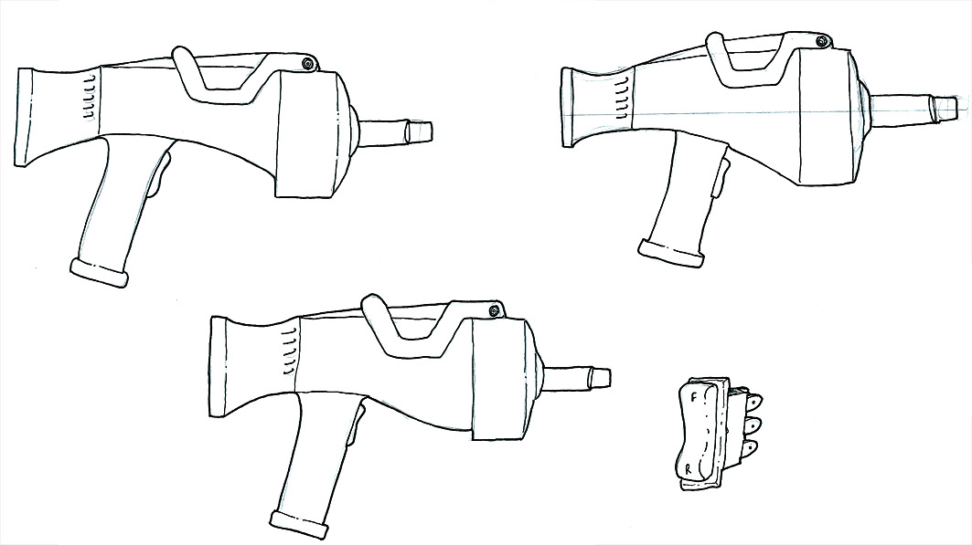 12V DC impact wrench by Ben Woodhouse at Coroflot.com