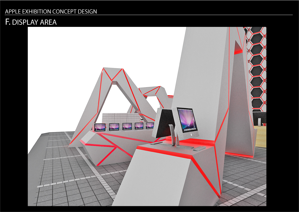 APPLE EXHIBITION CONCEPT DESIGN by Seecay Wong at Coroflot.com