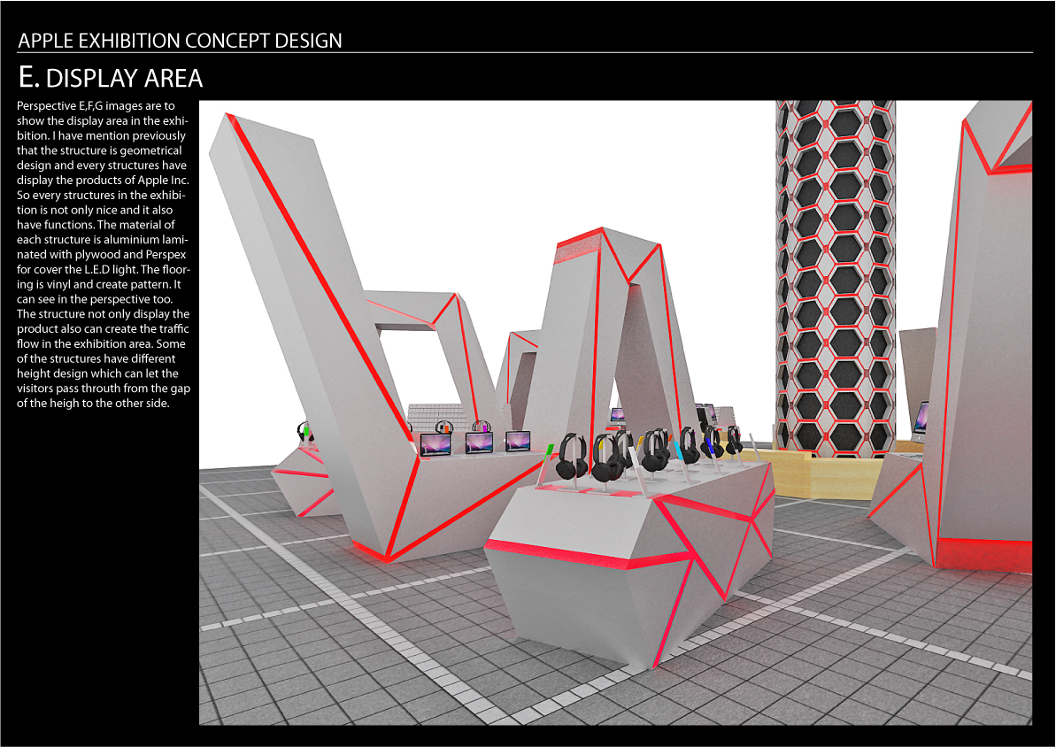 APPLE EXHIBITION CONCEPT DESIGN by Seecay Wong at Coroflot.com