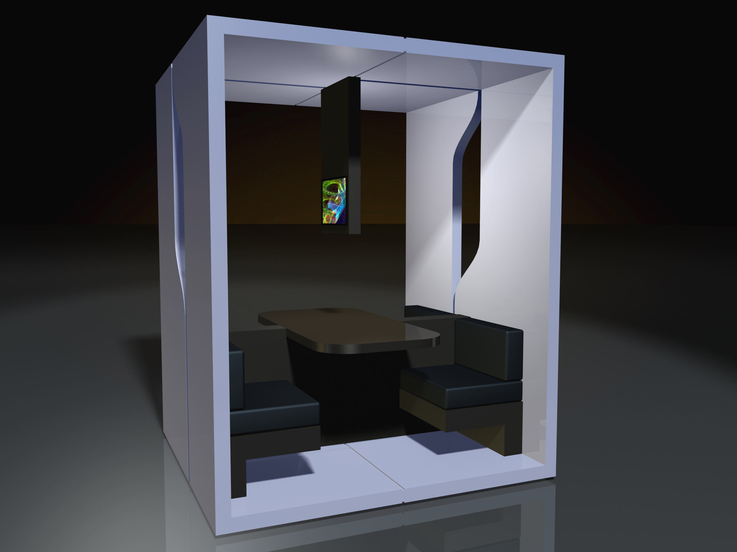 Compact Semi Private Meeting Area Modules by Dmitry Azrikan, PhD at ...