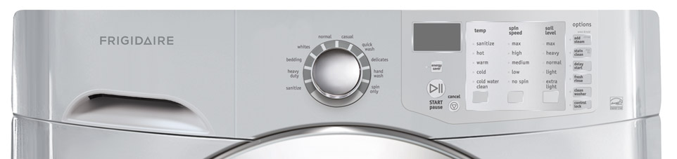 Frigidaire Affinity Washers and Dryers | Hardware UI-GUI | Product ...