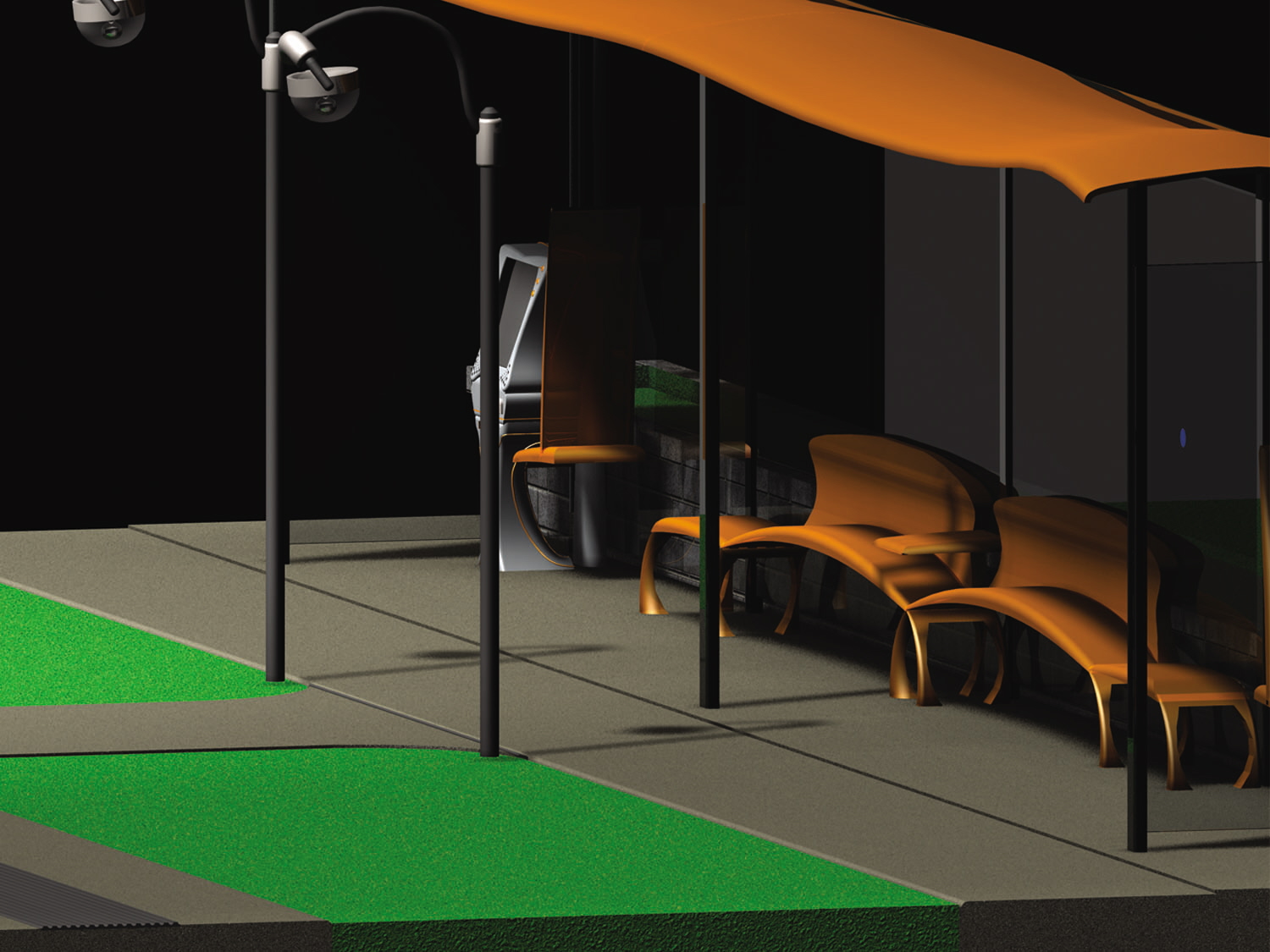 Bus Station Design by Matthew A. Romito at Coroflot.com