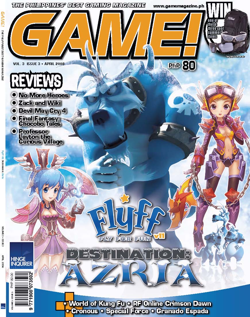 GAME Magazine by Patrick Milan at Coroflot.com