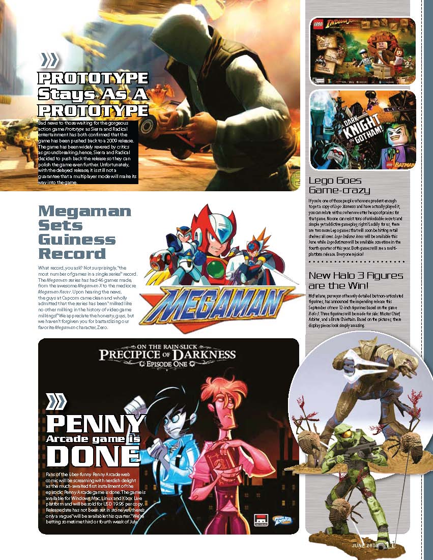 GAME Magazine Inside Pages by Patrick Milan at Coroflot.com