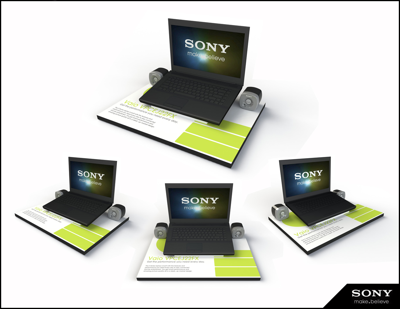 Simple Notebook Display by Benjamin Simon at Coroflot.com