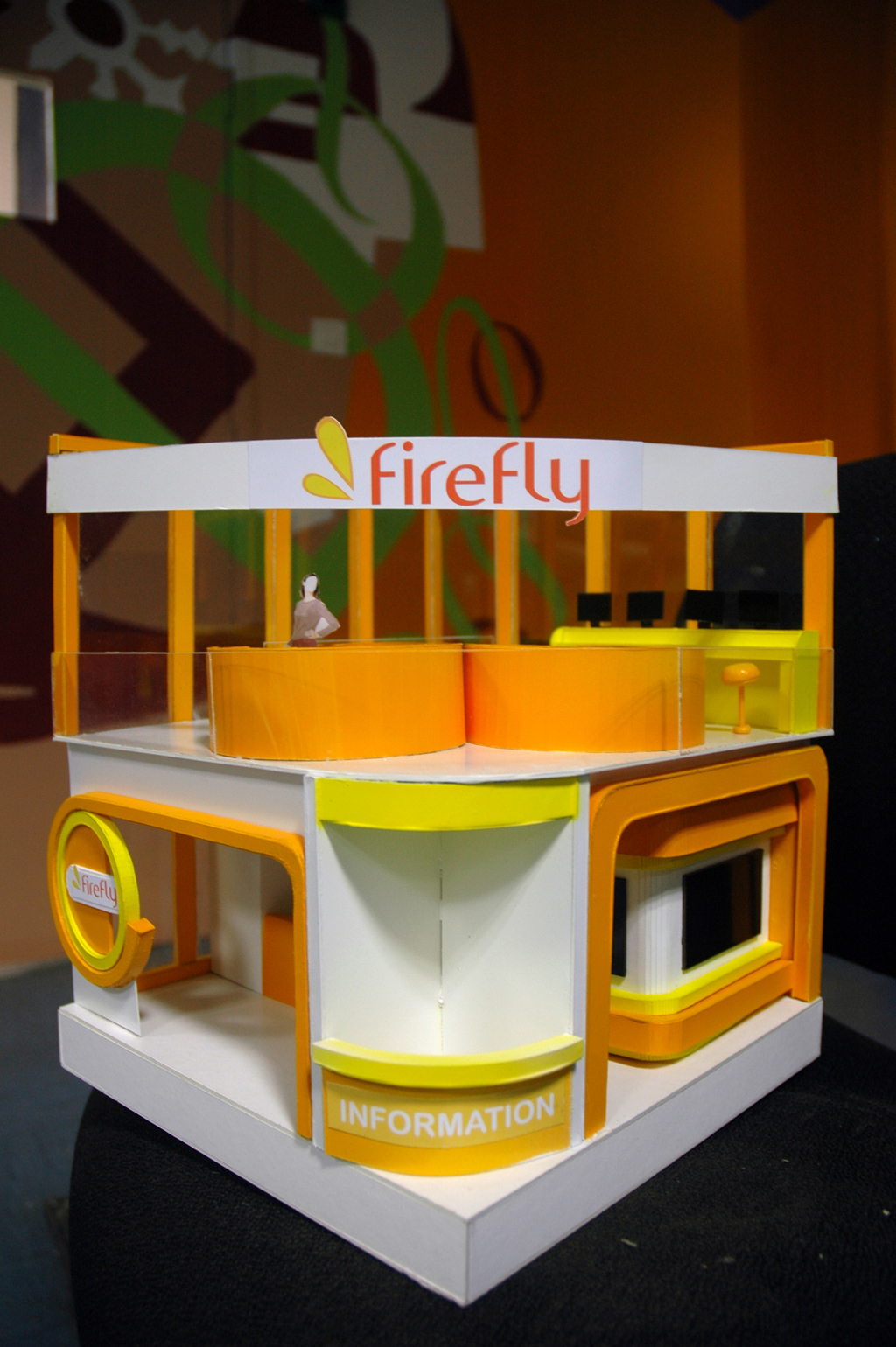 3D Booth and environmental design by Khoo Yong Wei at Coroflot.com