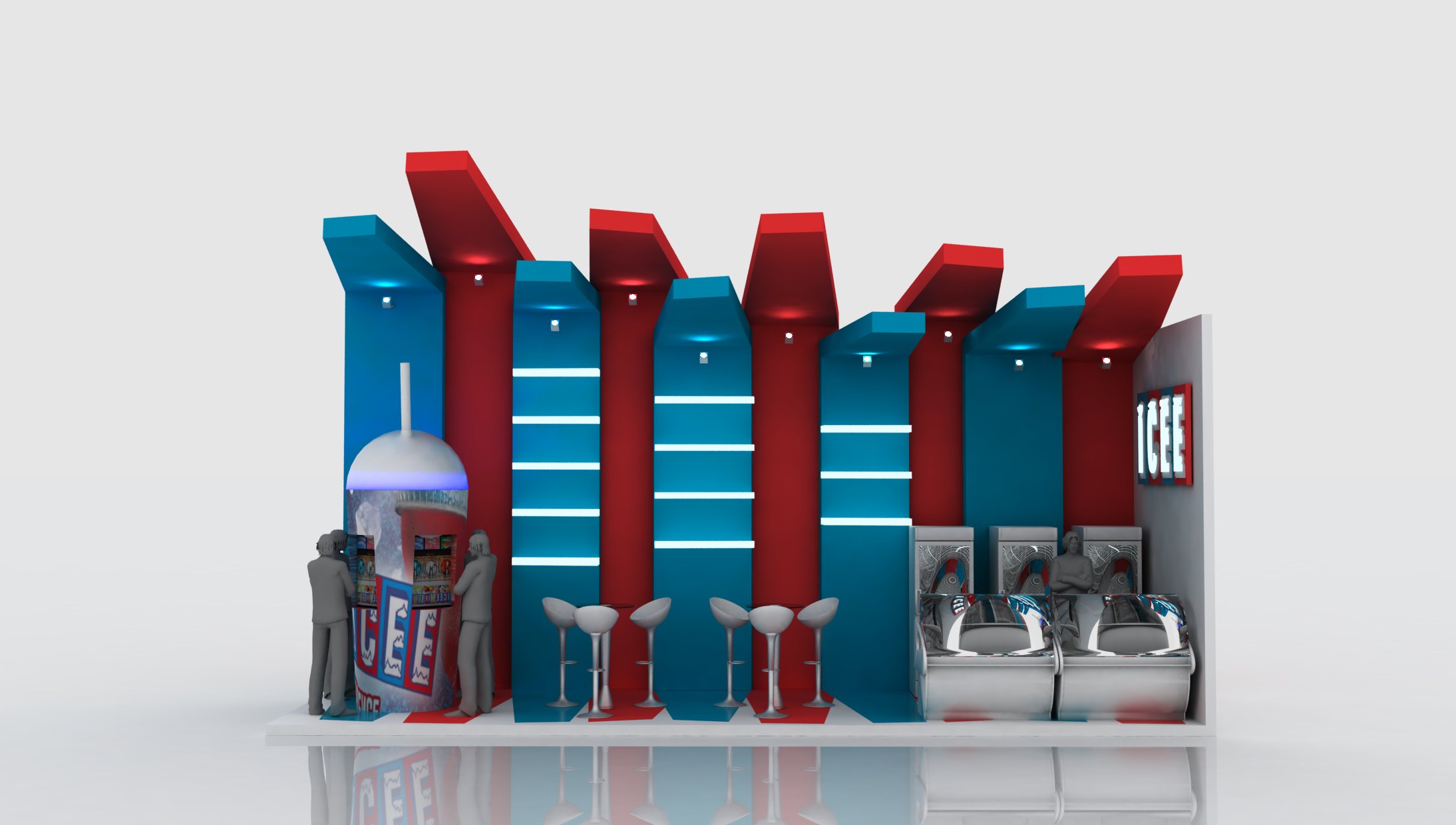 ICEE Stand by miguel angel perez olmedo at Coroflot.com