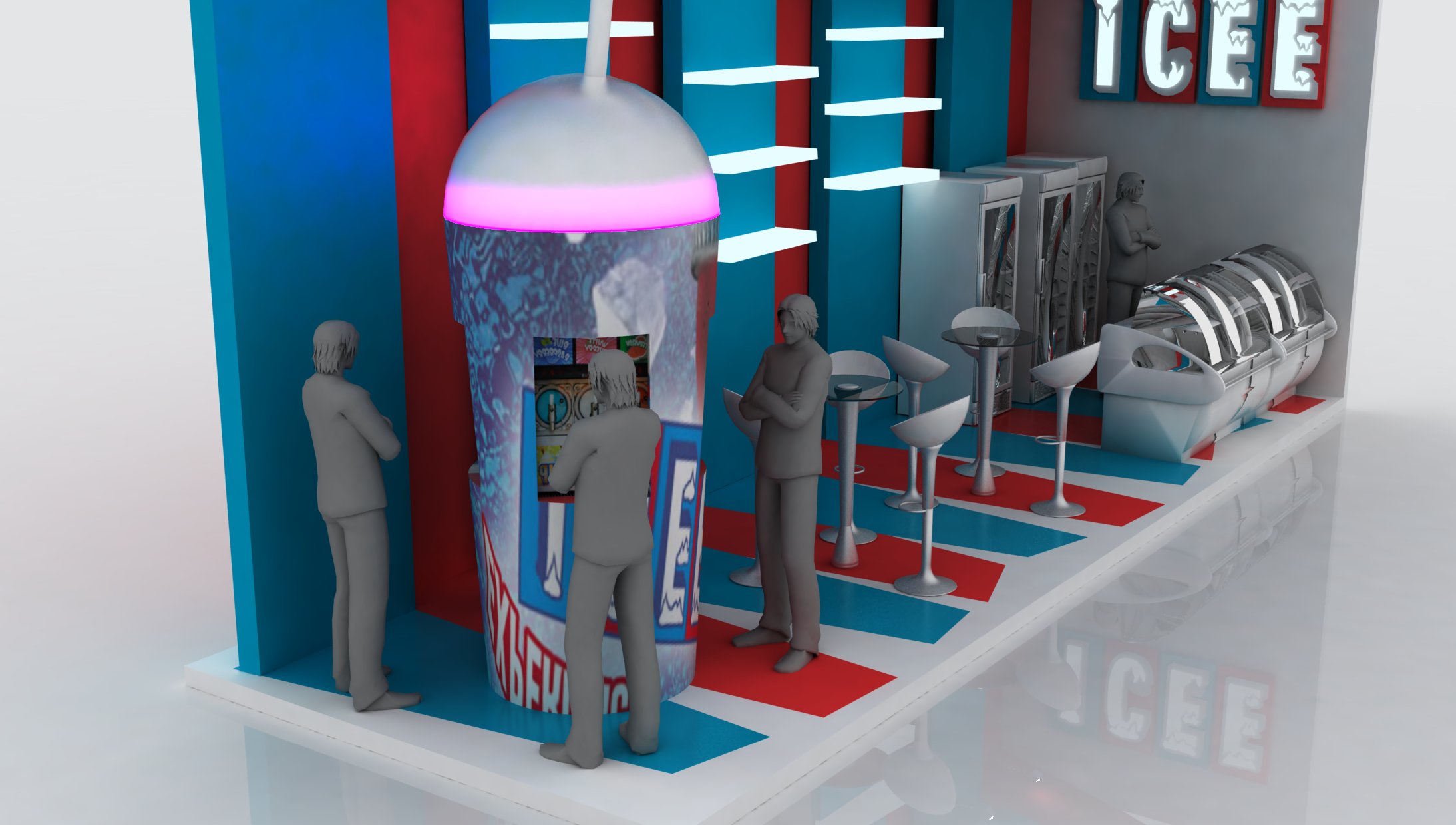 ICEE Stand by miguel angel perez olmedo at Coroflot.com