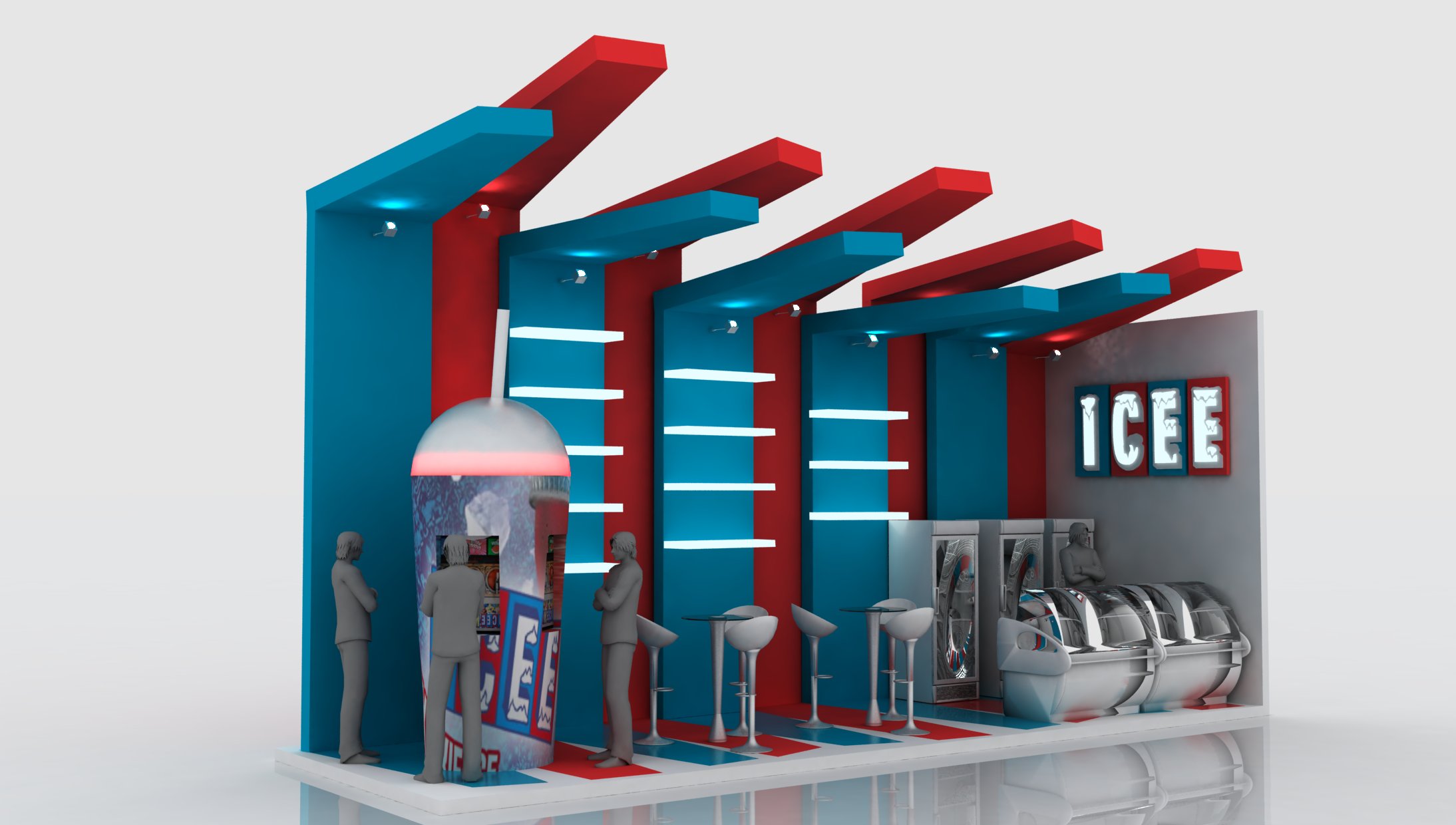 ICEE Stand by miguel angel perez olmedo at Coroflot.com