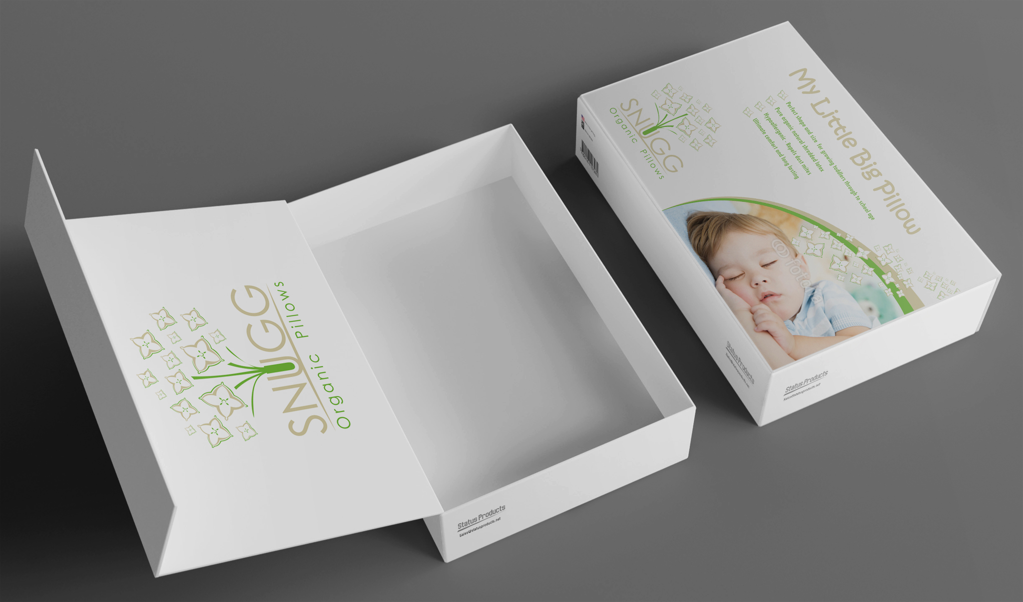 packaging design organic childrens pillow by Griha ...