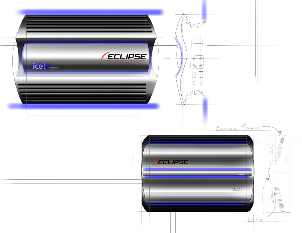 Eclipse Car Amp by Jesse Clemmer at Coroflot.com