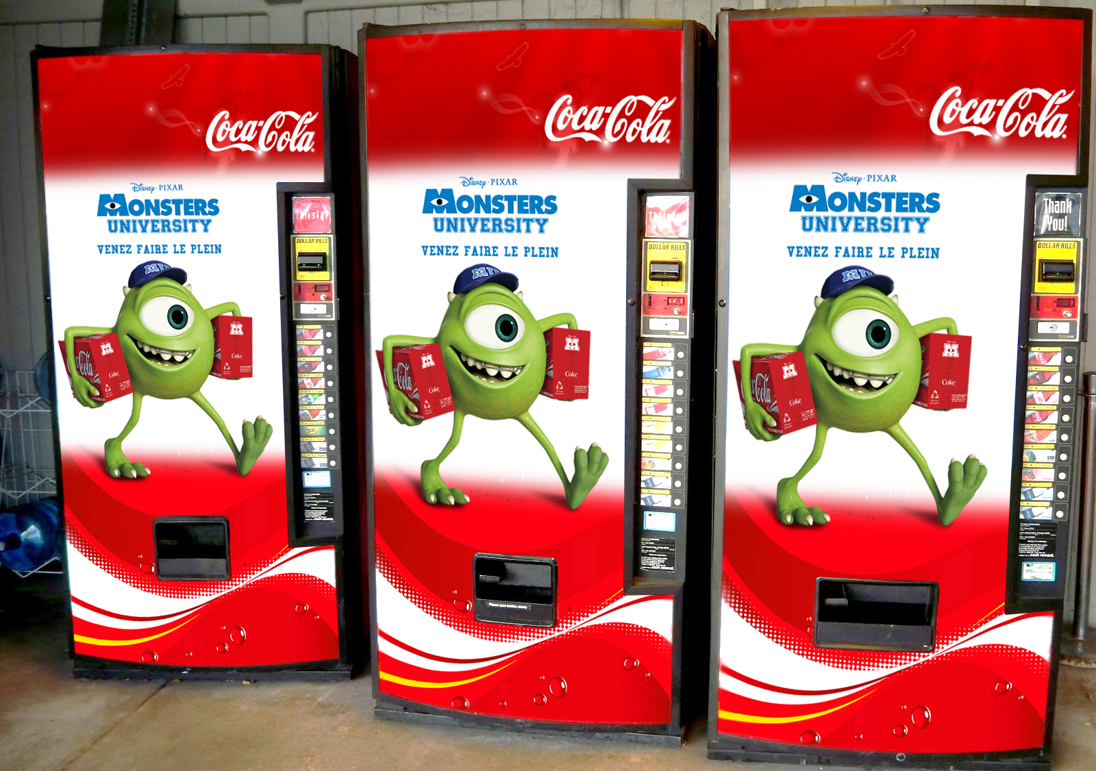 Monster & Coca Cola by CREUSOT Jérôme at Coroflot.com