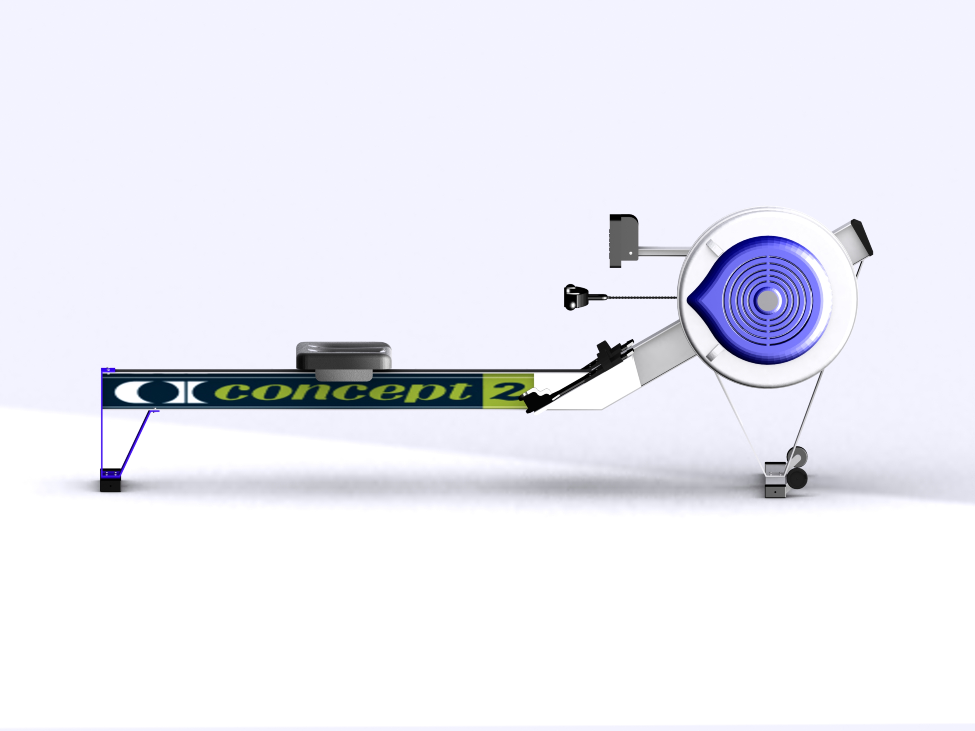 Concept 2 Model D Rowing Machine by Ashley Parker at Coroflot.com