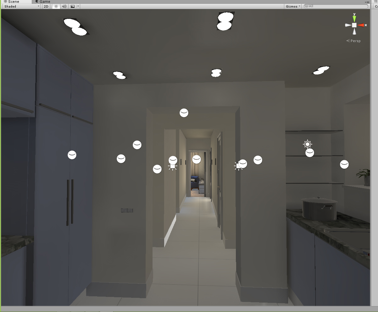 Interior Lighting in Unity3d by Sandeep Sonawane at Coroflot.com