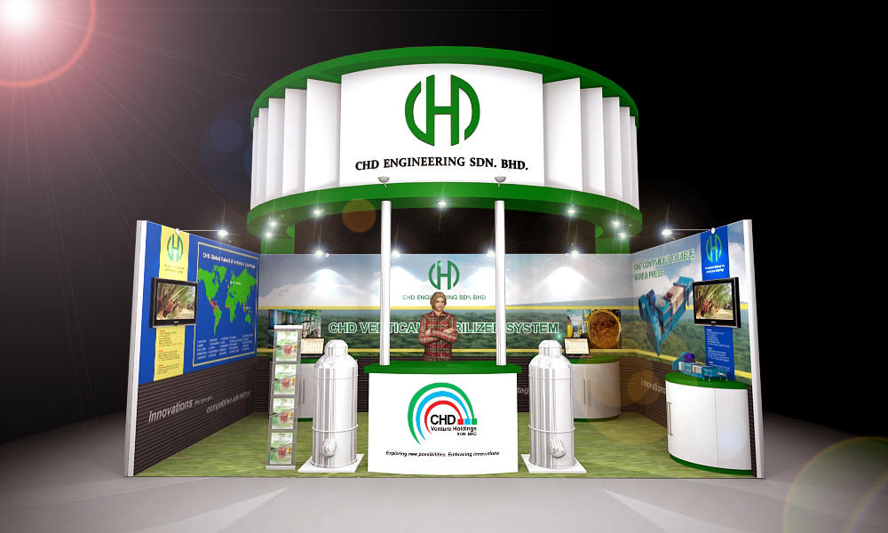 Booth Design by Kenneth Tan at Coroflot.com