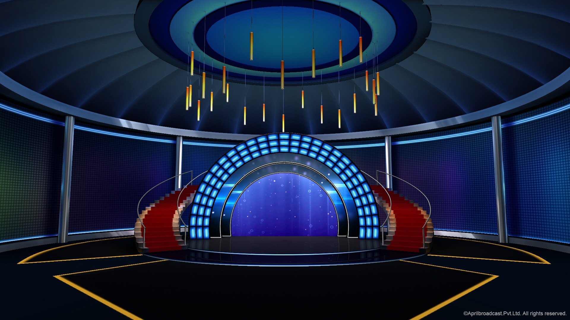 3D Virtual Set for Ross Xpression Studio by rekha santosh at Coroflot.com