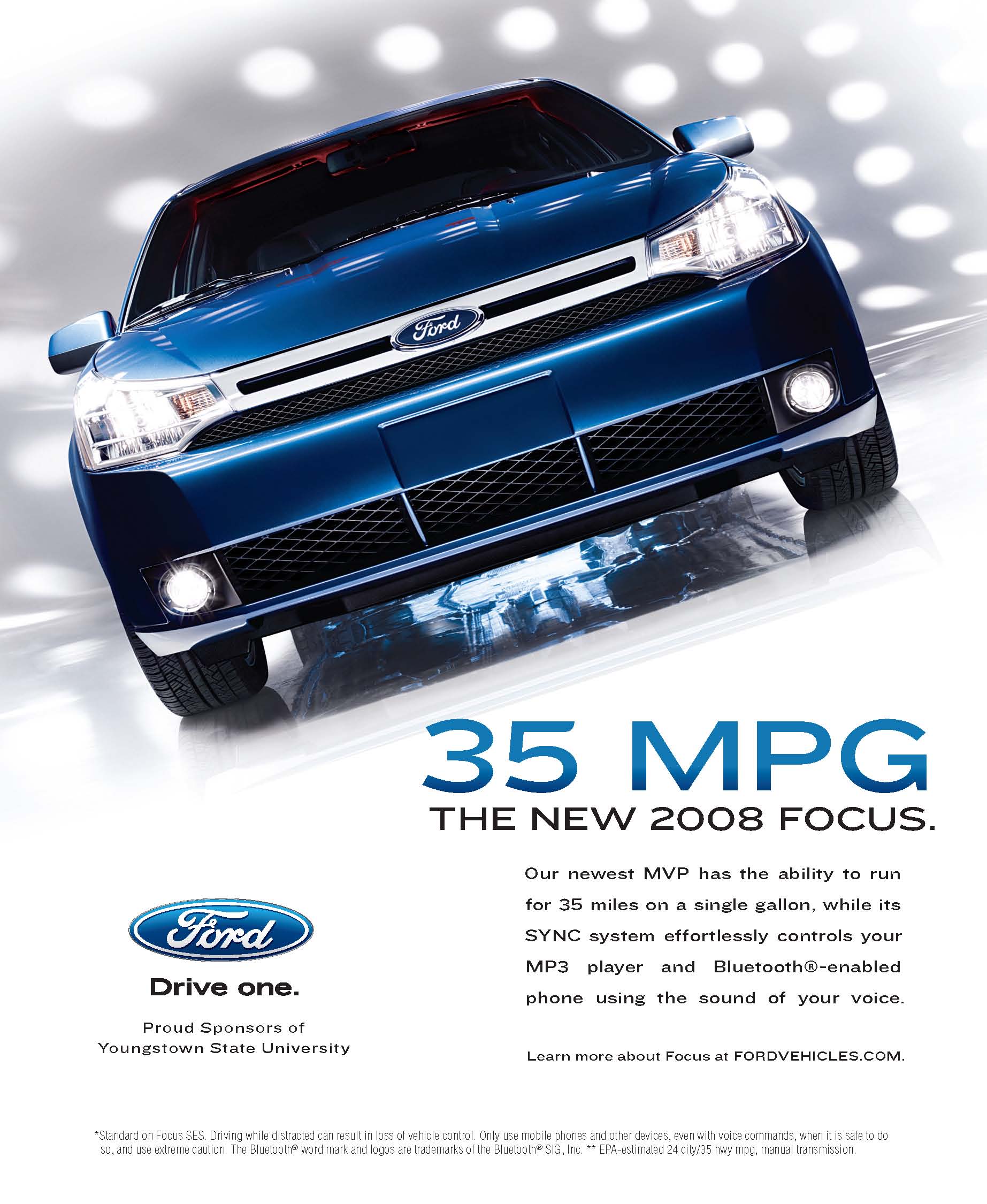 Ford Focus - Youngstown Program Ad by Sarah Curley at Coroflot.com