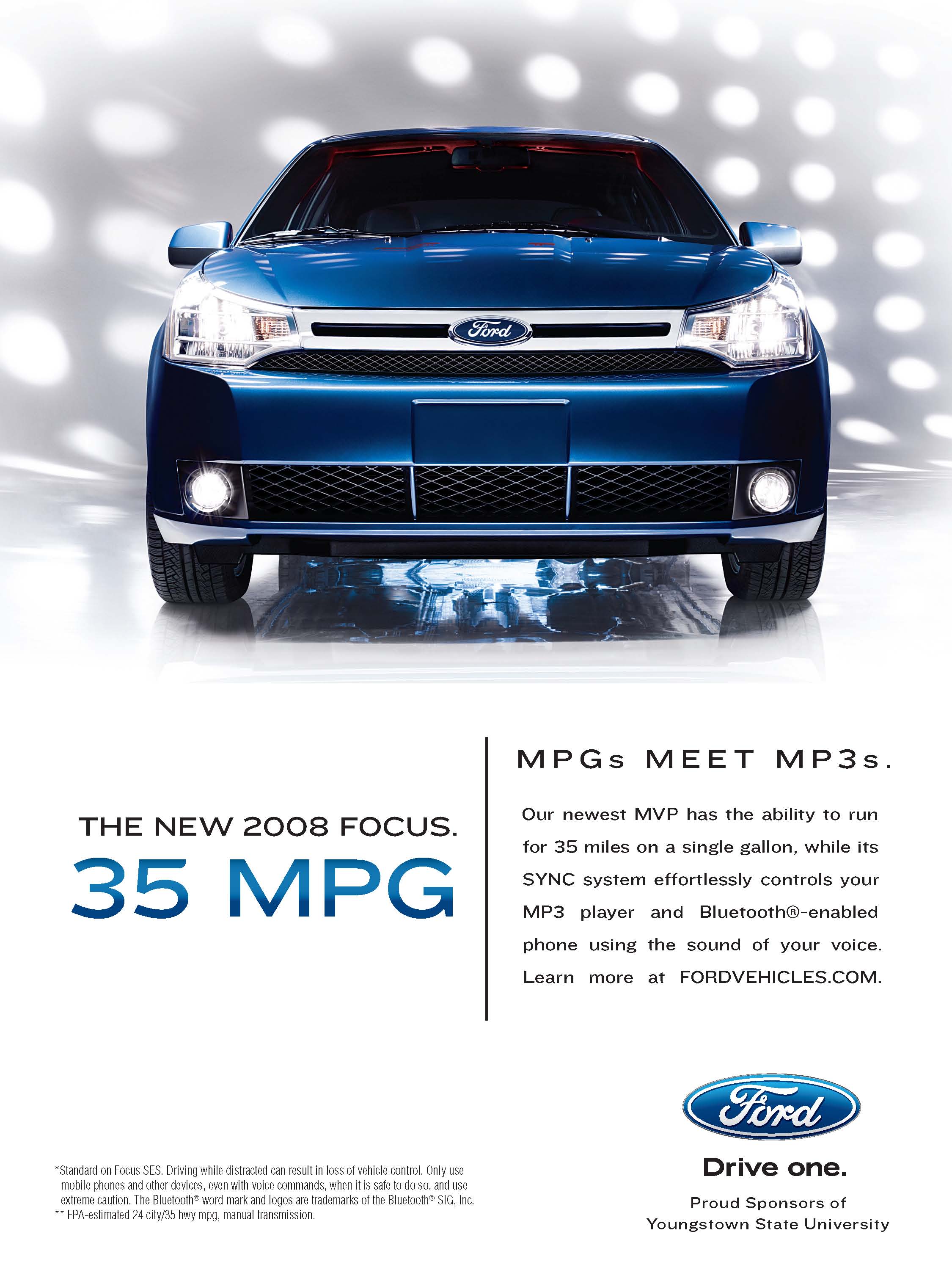 Ford Focus - Youngstown Program Ad by Sarah Curley at Coroflot.com