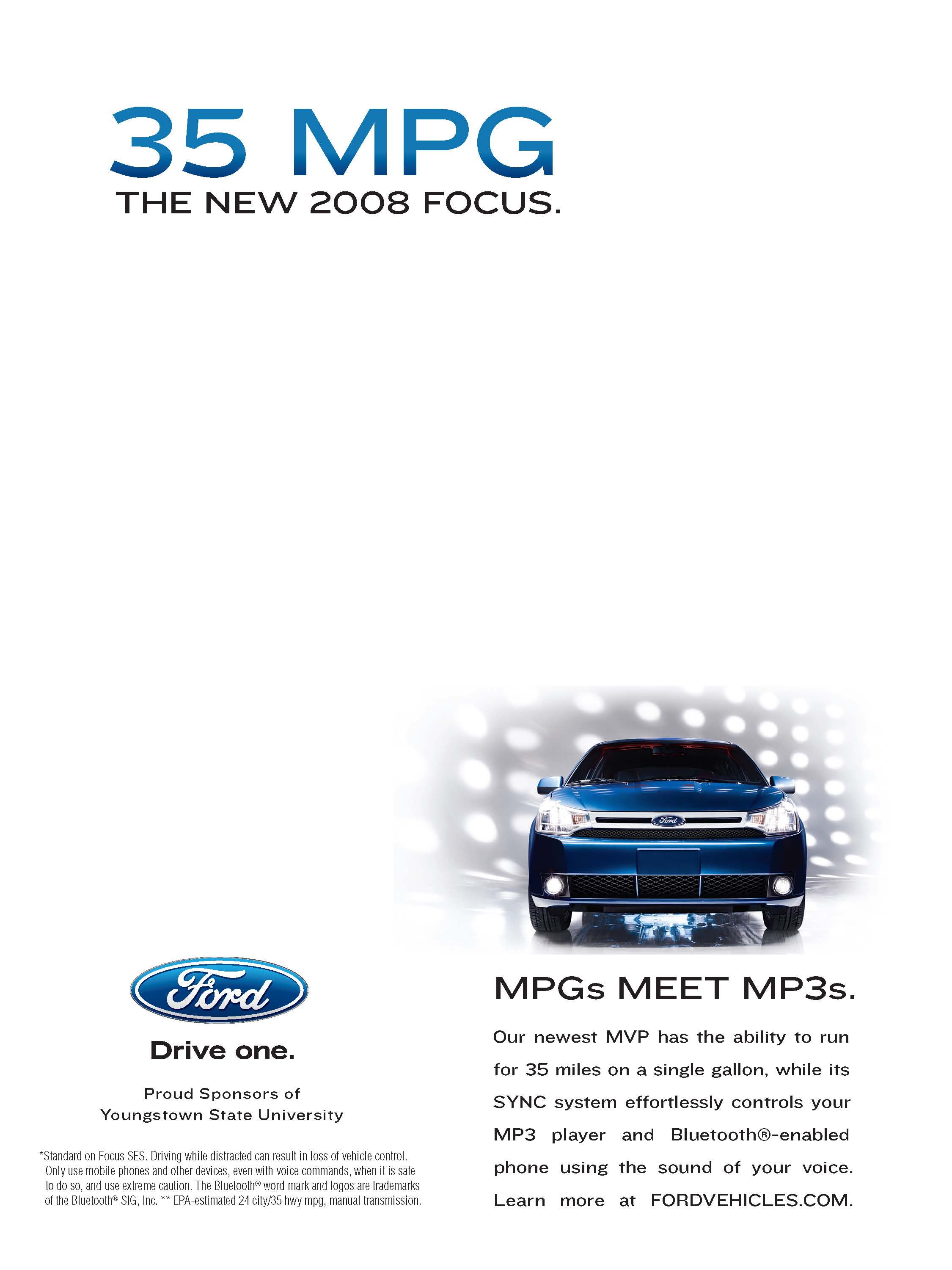 Ford Focus - Youngstown Program Ad by Sarah Curley at Coroflot.com